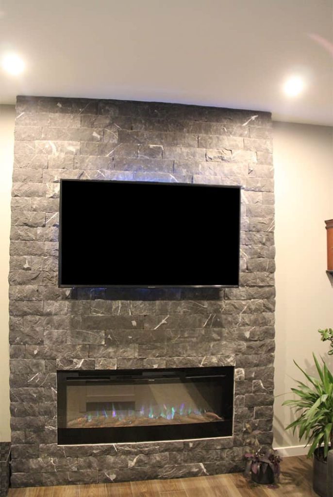 Interior Fireplace | Completed Projects By Met Exteriors