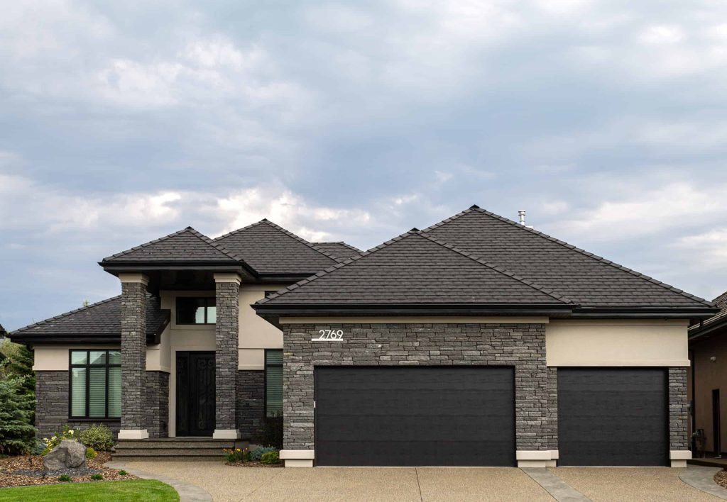 Combination Of Natural Stone & Eifs | Completed Projects By Met Exteriors